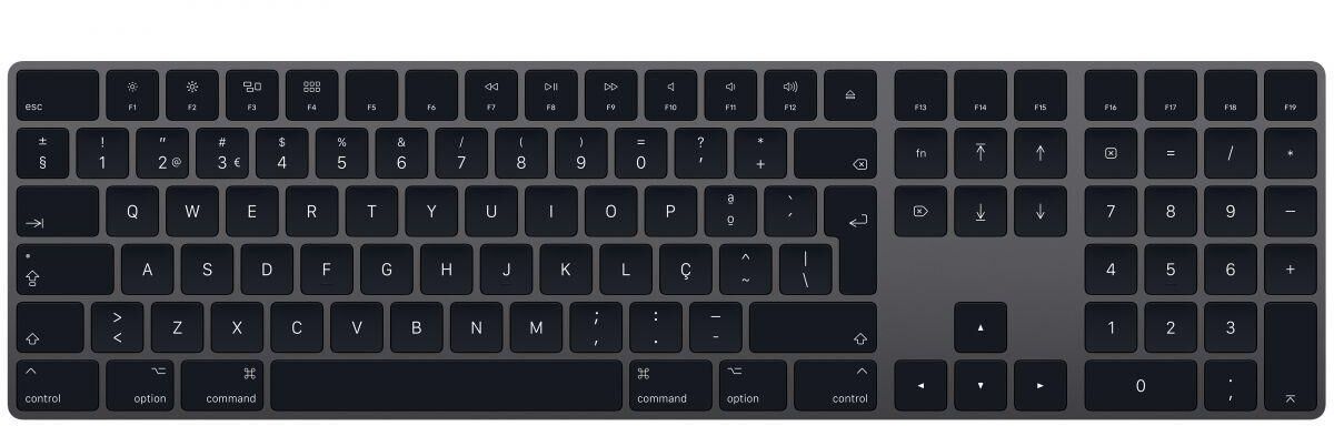 Apple Magic Keyboard 2017 with Numeric Keypad - Refurbished