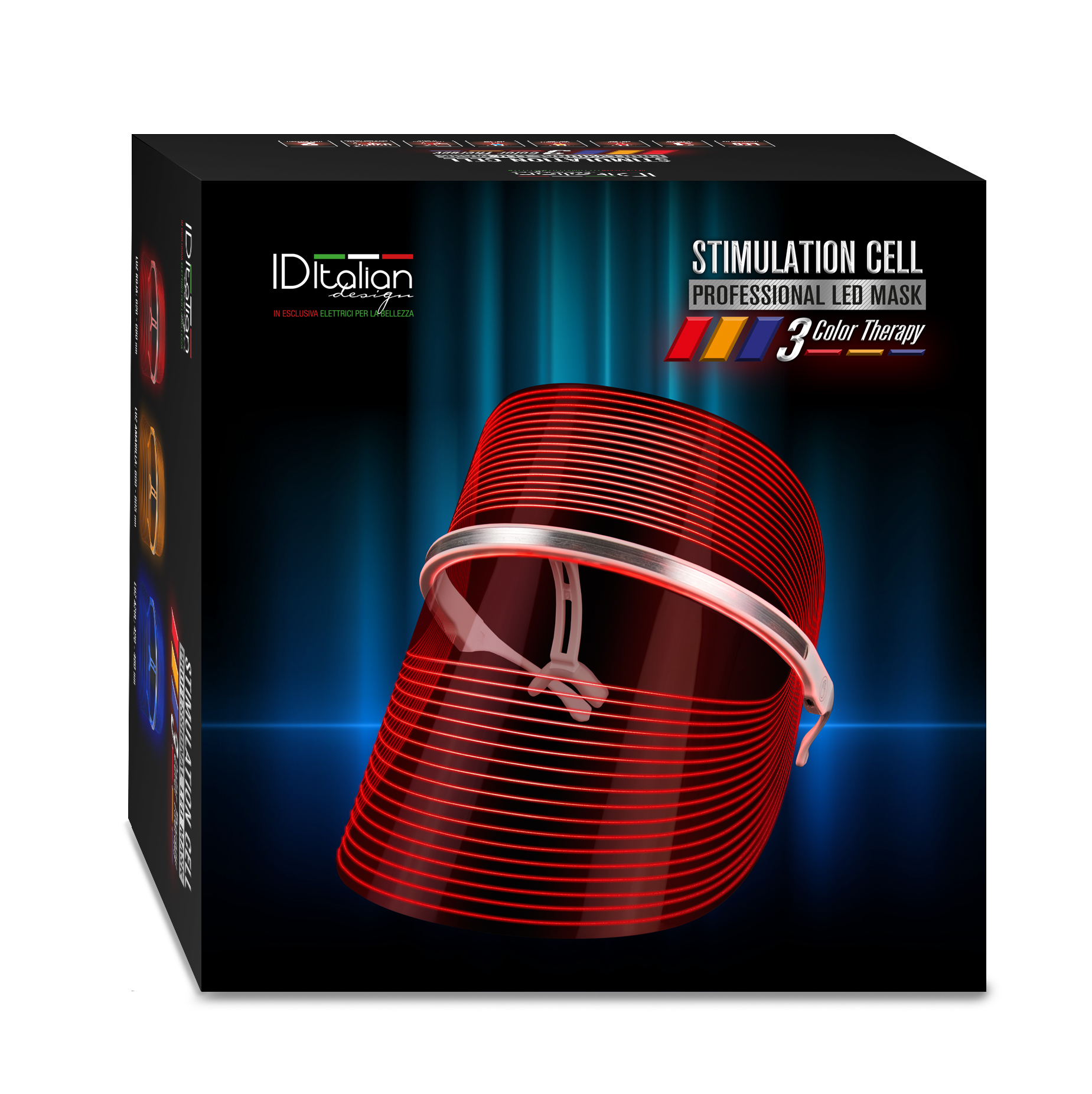 Italian Design Stimulation Cell Professional LED Mask | blanc | 52 ...