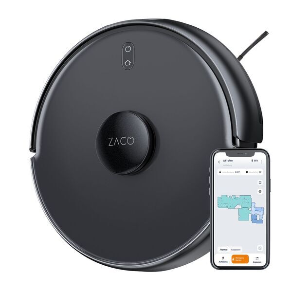 ZACO A11s Pro Robot vacuum cleaner with mopping function | Now with a ...